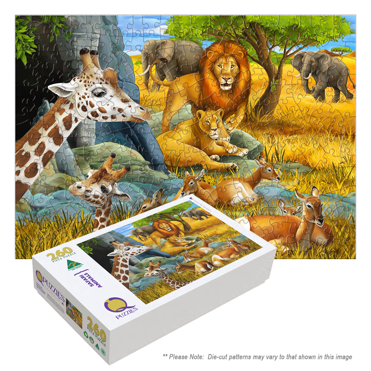 Safari Animals - Puzzles Qld Pty Ltd