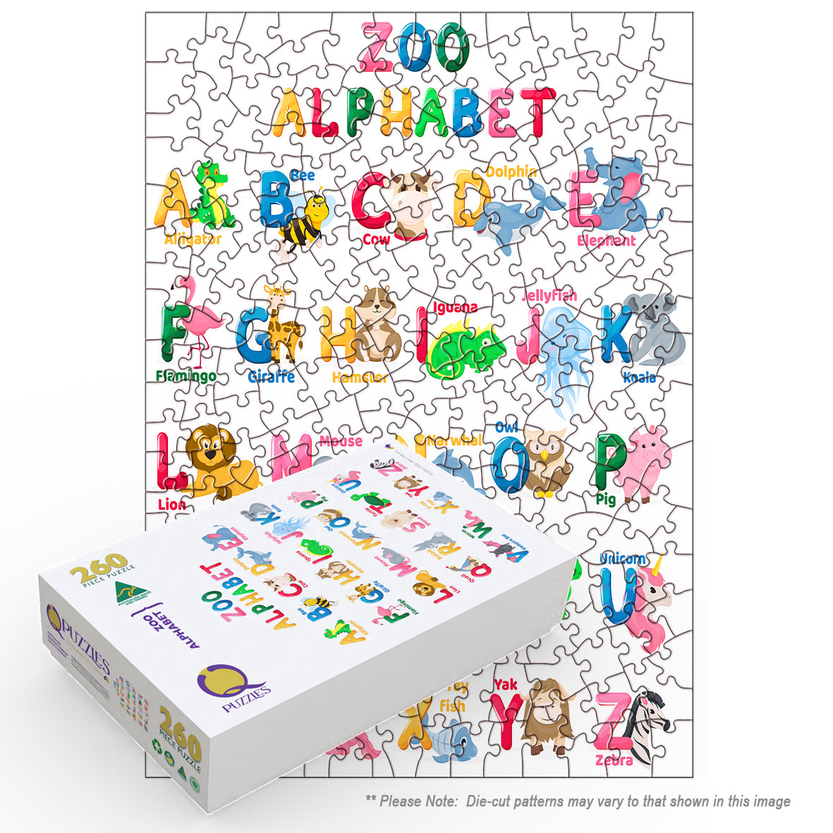 Zoo Alphabet - Puzzles Qld Pty Ltd
