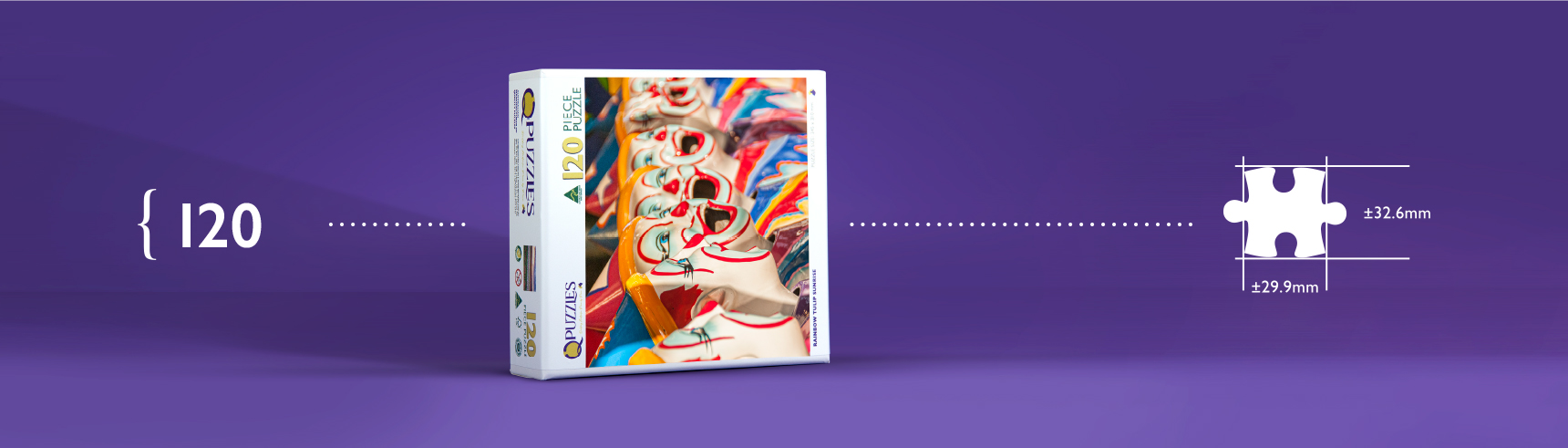 Shop 120 Piece Jigsaws | 120 Piece Puzzle | QPuzzles - Puzzles Qld Pty Ltd