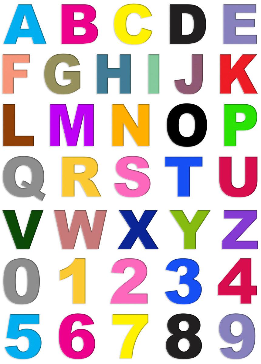 Letters & Numbers Puzzle (Portrait) - QPuzzles