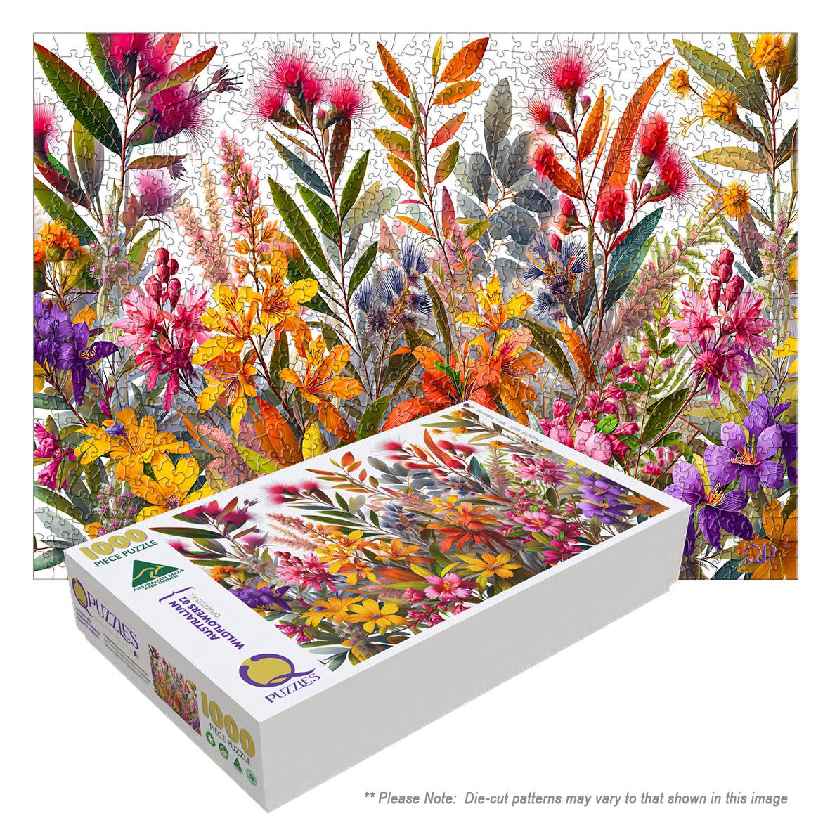 Australian Wildflowers 02 (Landscape) - Puzzles Qld Pty Ltd