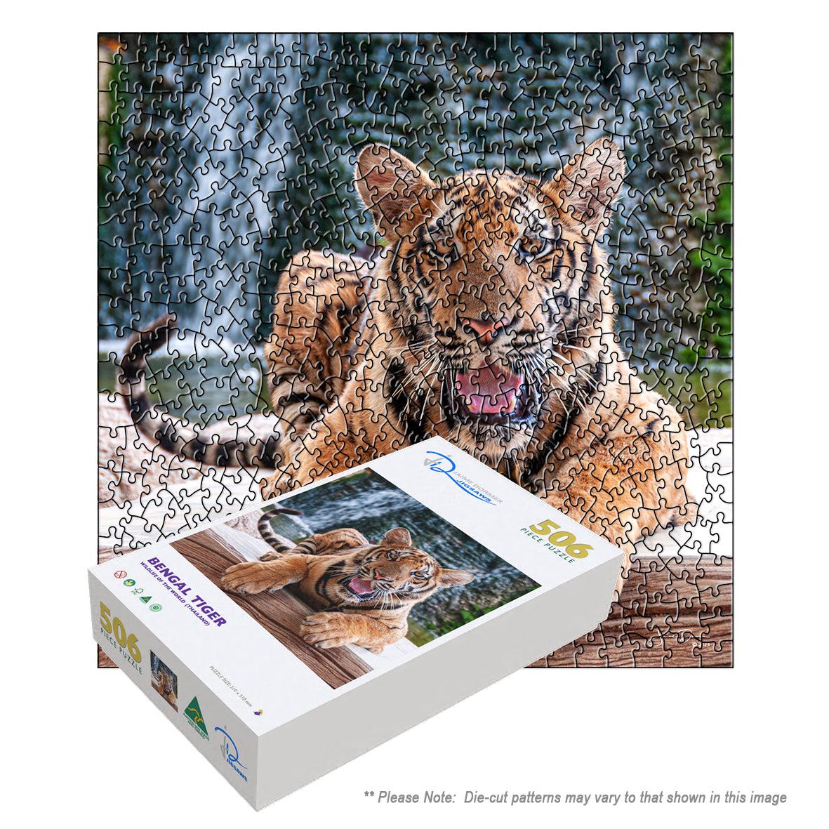 Wildlife - Bengal Tiger (Square) - QPuzzles