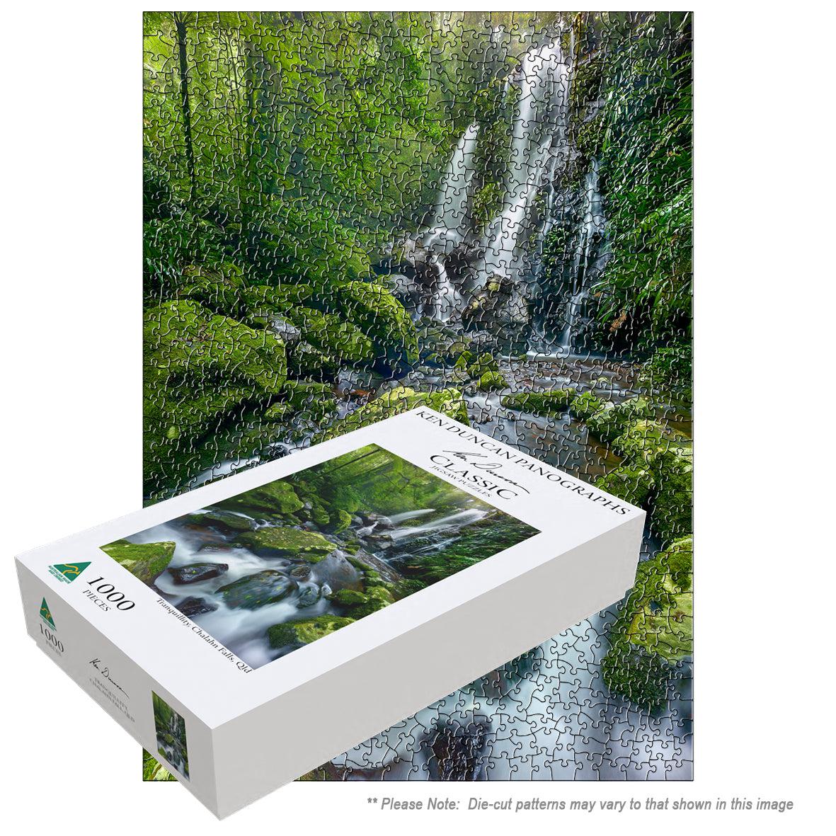 Chalahn Falls (Portrait) - Puzzles Qld Pty Ltd