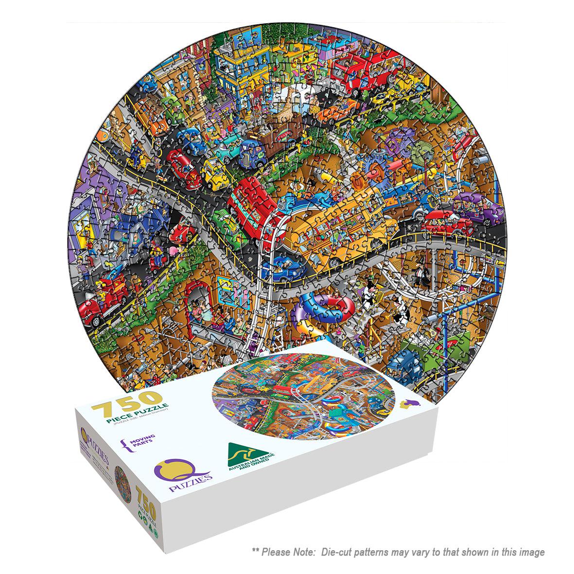 Moving Parts (Round) - Puzzles Qld Pty Ltd