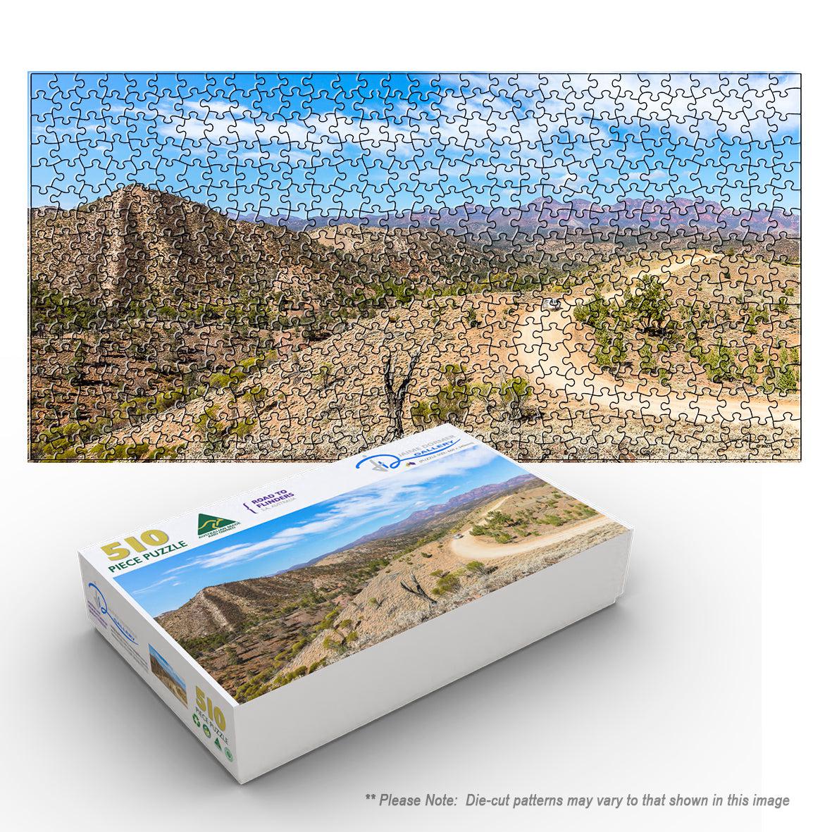 Road To Flinders (Panorama) - QPuzzles