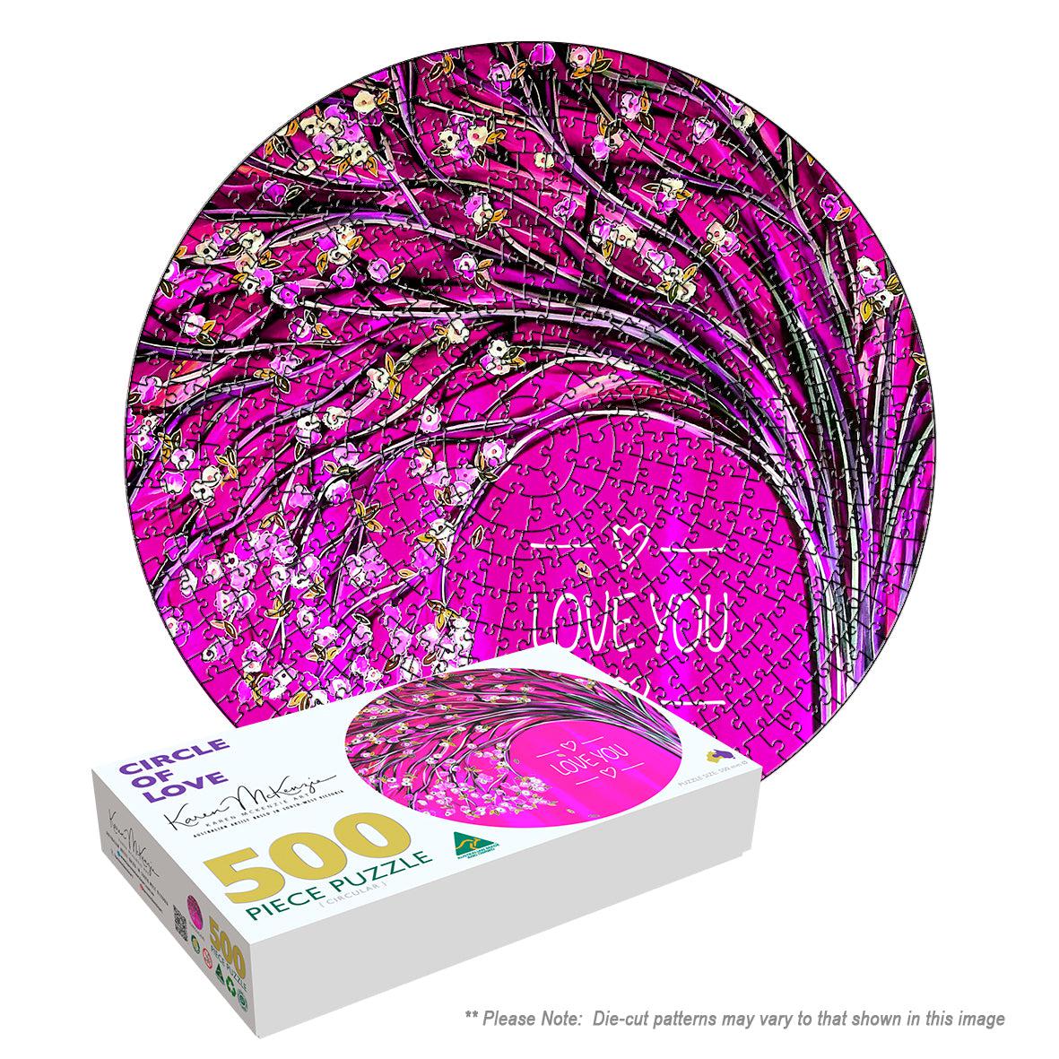 Circle Of Love (Round) - Puzzles Qld Pty Ltd