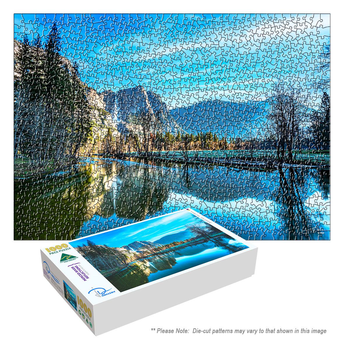 Bridge Over the Rapids Jigsaw Puzzle (Landscape) - QPuzzles