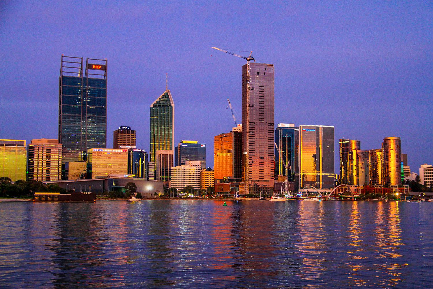 Perth Skyline (Landscape) - Puzzles Qld Pty Ltd
