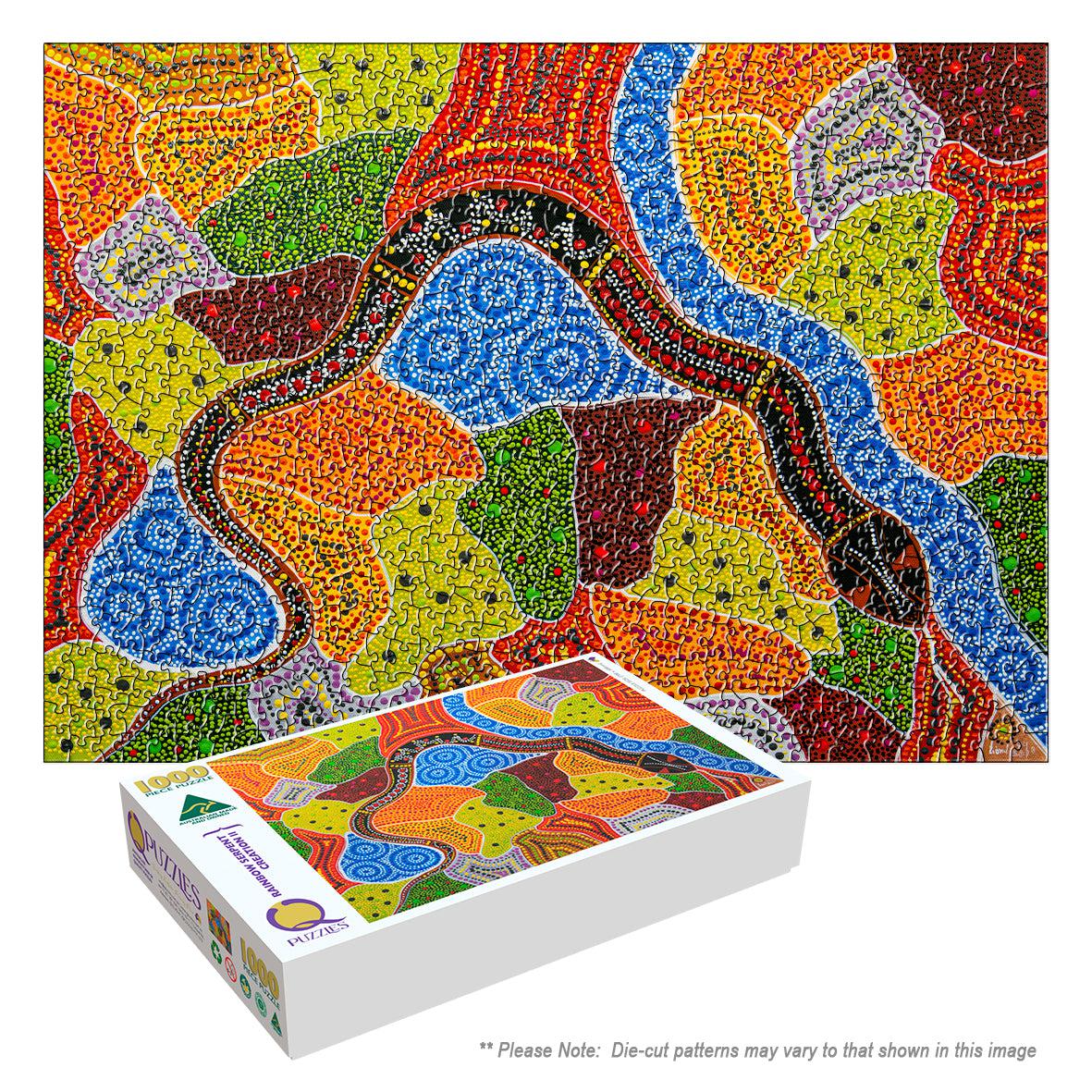 Rainbow Serpent Creation II (Landscape) - QPuzzles
