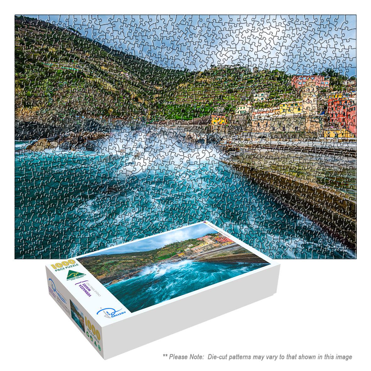 Vernazza Waves (Landscape) - QPuzzles