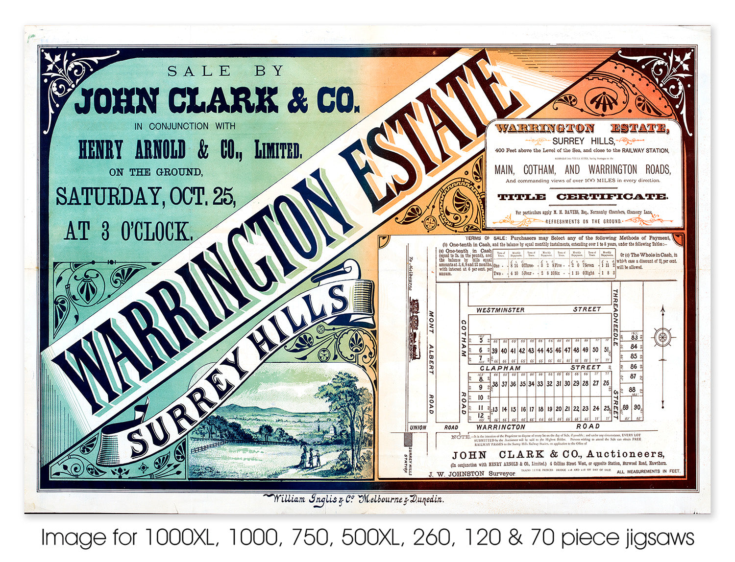 Warrington Estate - 1884 - QPuzzles