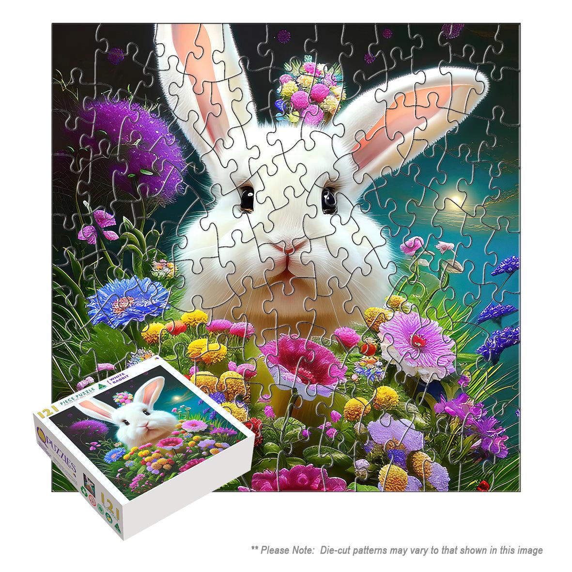 White Rabbit (Square) - QPuzzles